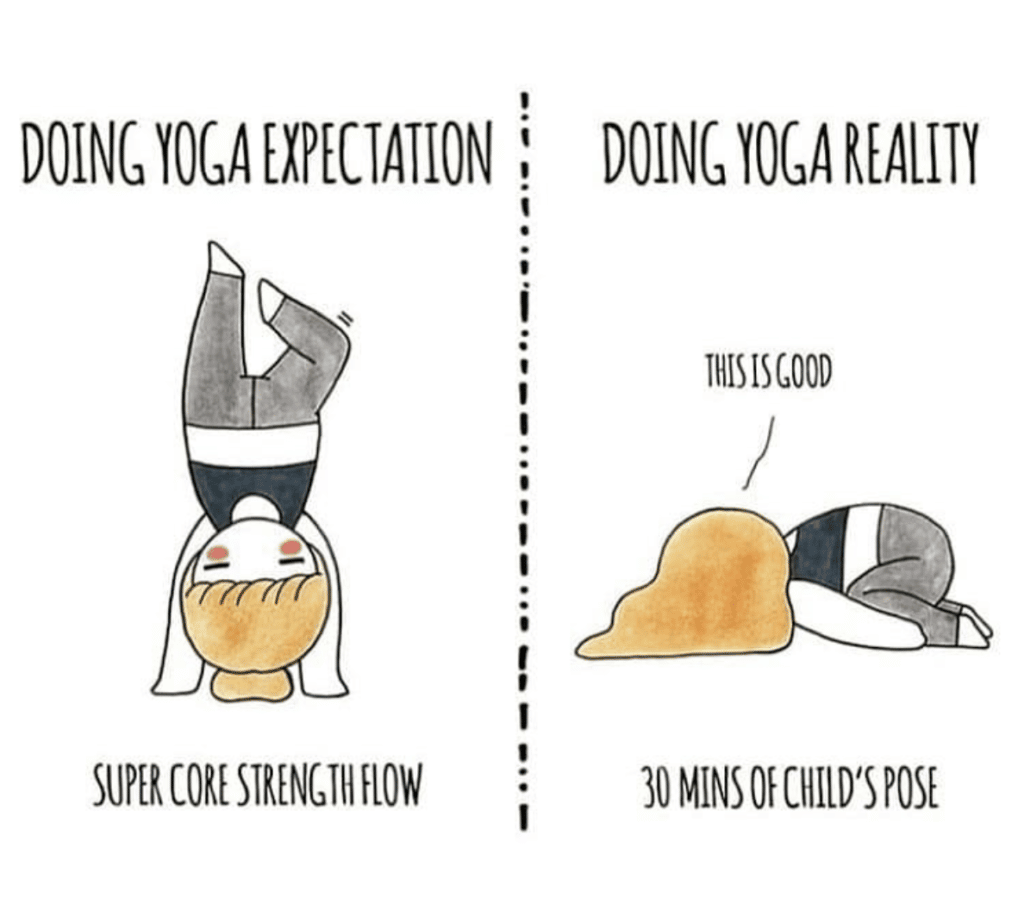 10 memes rigolos sur le yoga – Yogamatata